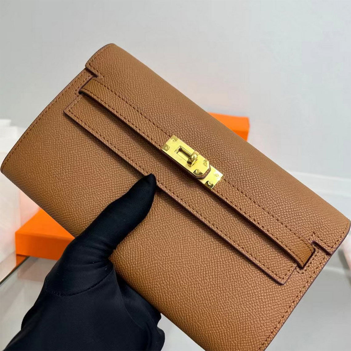 Leather Inspired Kelly Long Wallet | Designer Wallet & Purse – POPSEWING®